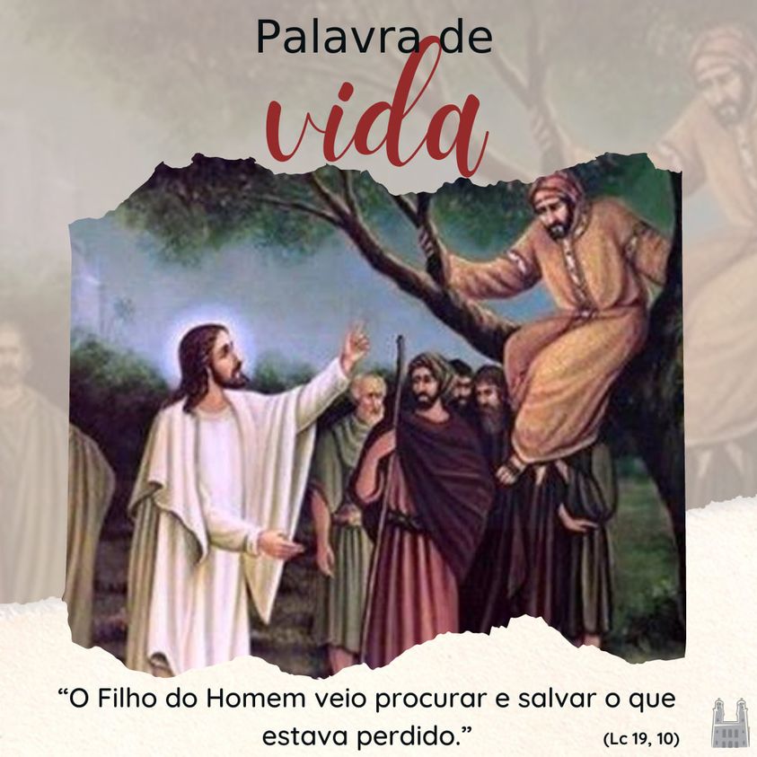 O Filho do Homem veio procurar e salvar o que estava perdido ...